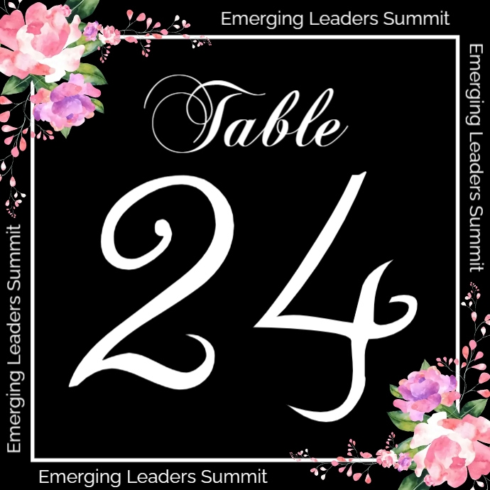 Copy of ELS Table#24 | PosterMyWall