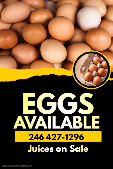 fresh eggs | PosterMyWall