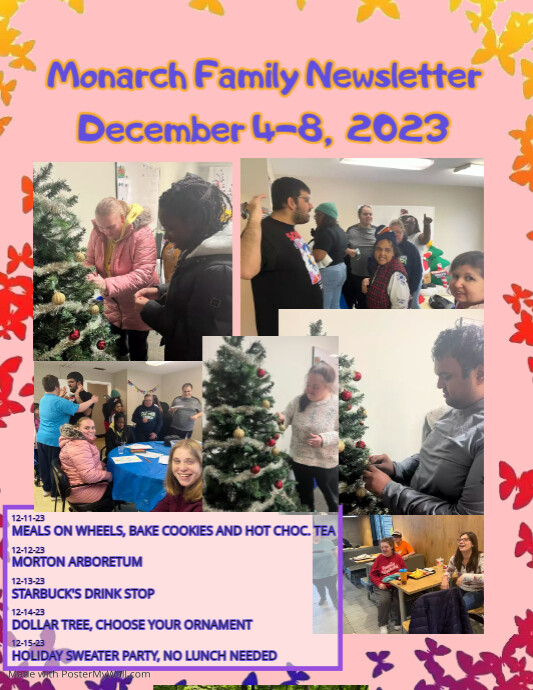 Monarch August Newsletter (2) | PosterMyWall