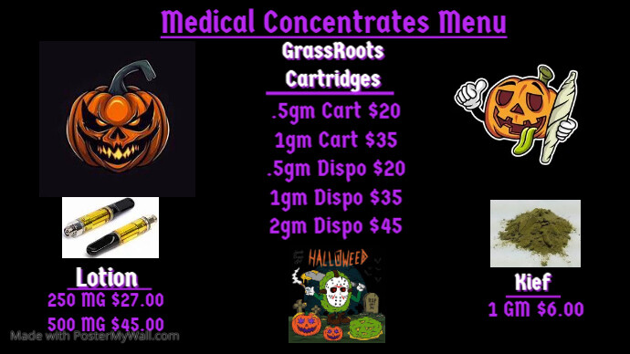 7. Medical Concentrates Menu | PosterMyWall