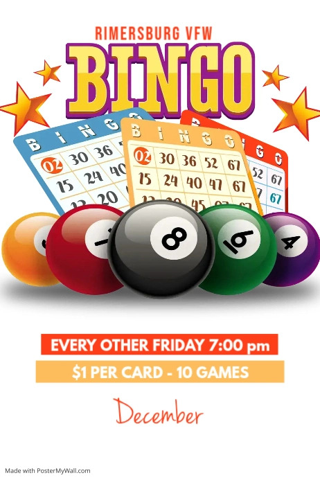 Copy of Bingo Poster | PosterMyWall