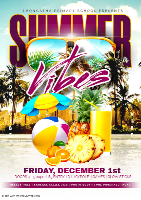 summer vibes flyer | PosterMyWall