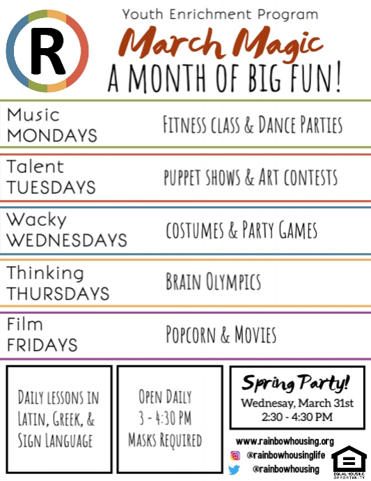 Evergreen YEP March Magic | PosterMyWall