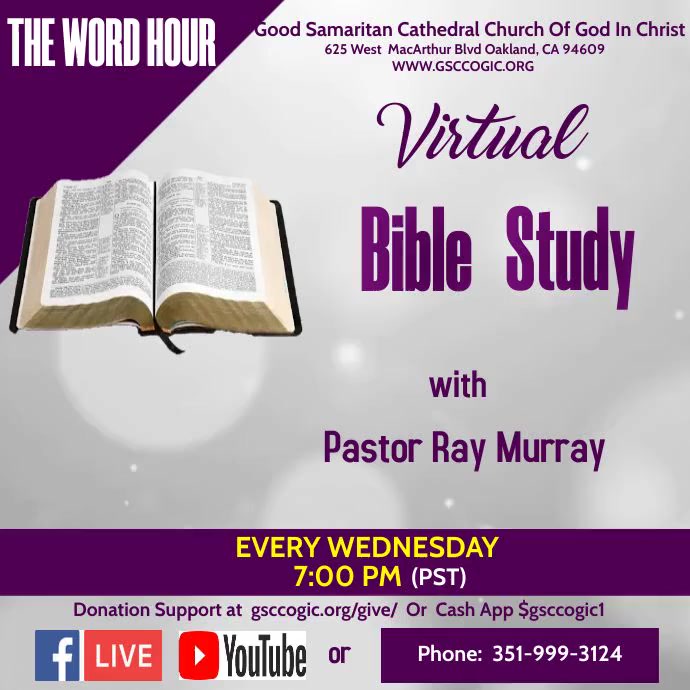 Copy of Revised Bible Study | PosterMyWall