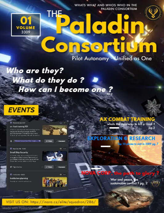 Blue Science and Robotics Magazine Cover Flye | PosterMyWall