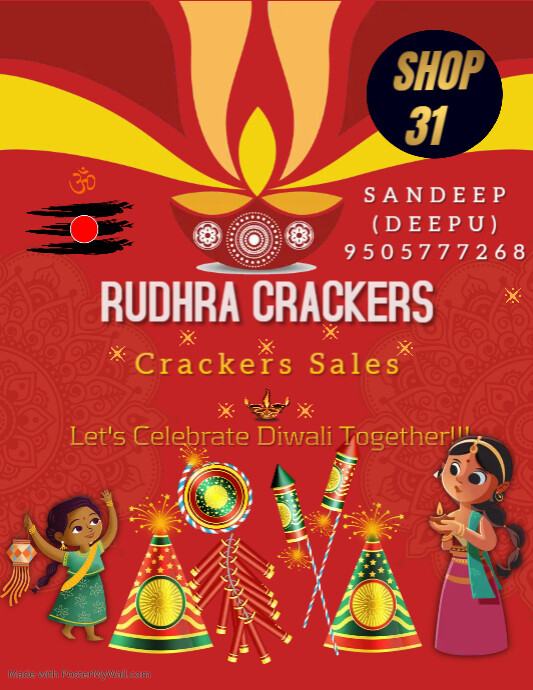 Diwali Crackers Sales | PosterMyWall