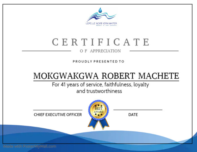 Copy of CERTIFICATE (11) | PosterMyWall