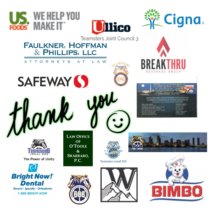 Sponsors thank you | PosterMyWall