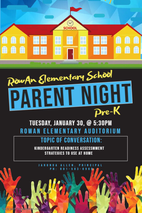 PTA Meeting Poster | PosterMyWall
