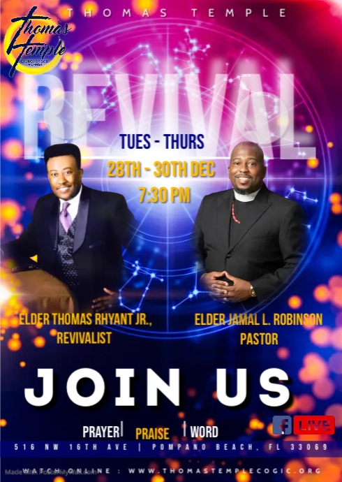 2021 Revival flyer | PosterMyWall