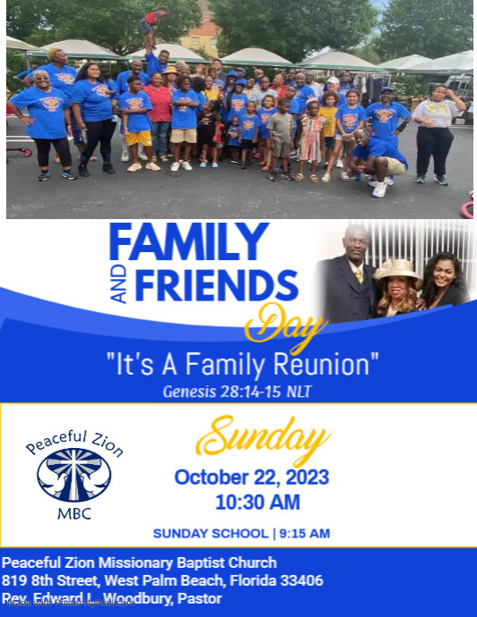 Family and friends day flyer (1) | PosterMyWall