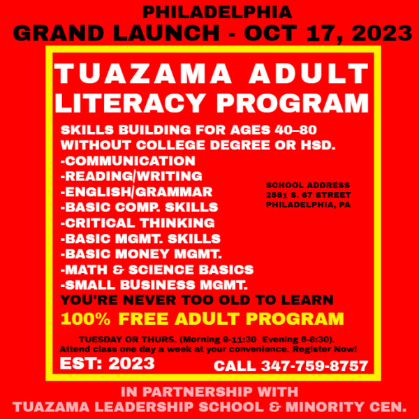 ADULT LITERACY | PosterMyWall