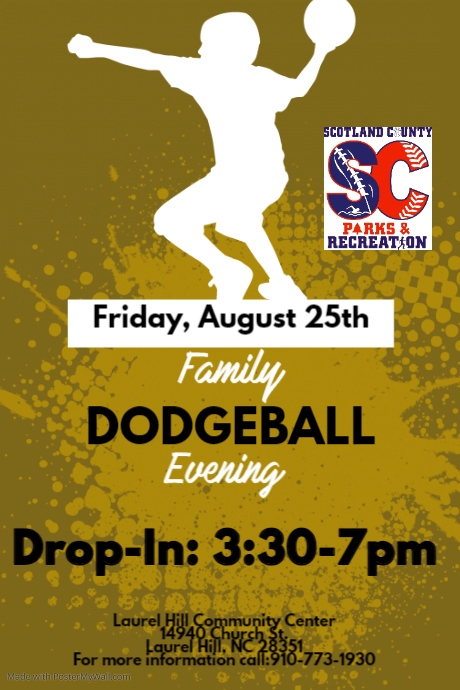 Family Dodgeball | PosterMyWall