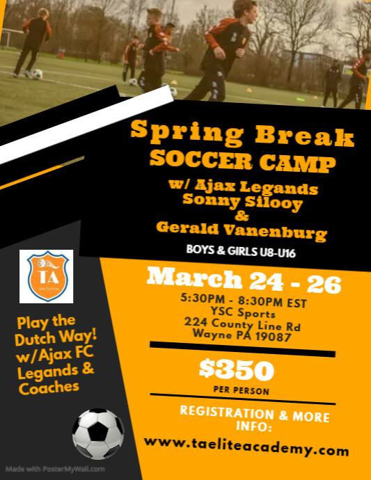 Soccer Camp Flyer Template | PosterMyWall