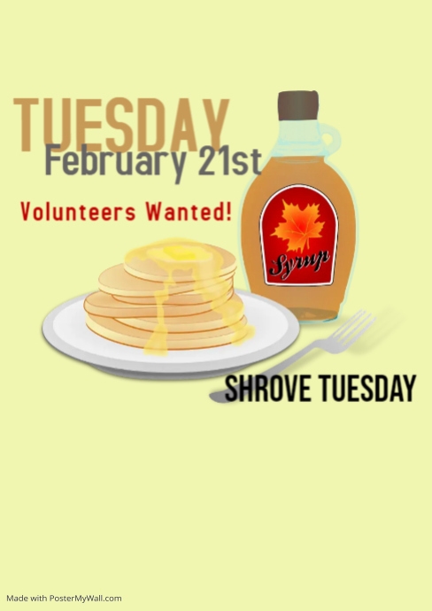 Pancake Tuesday flyer | PosterMyWall