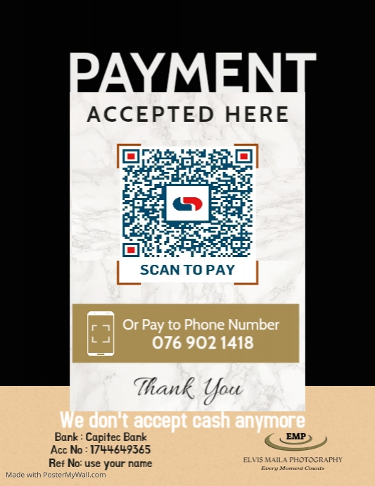 Copy of Copy of scan to pay flyer template qr code icon | PosterMyWall