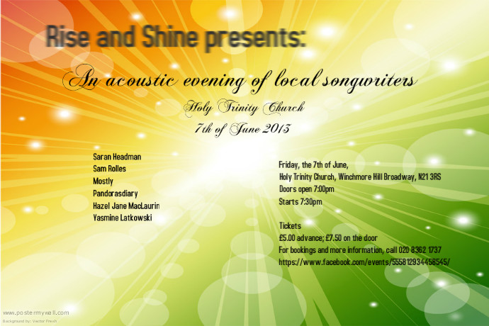 Rise N Shine Event! | PosterMyWall