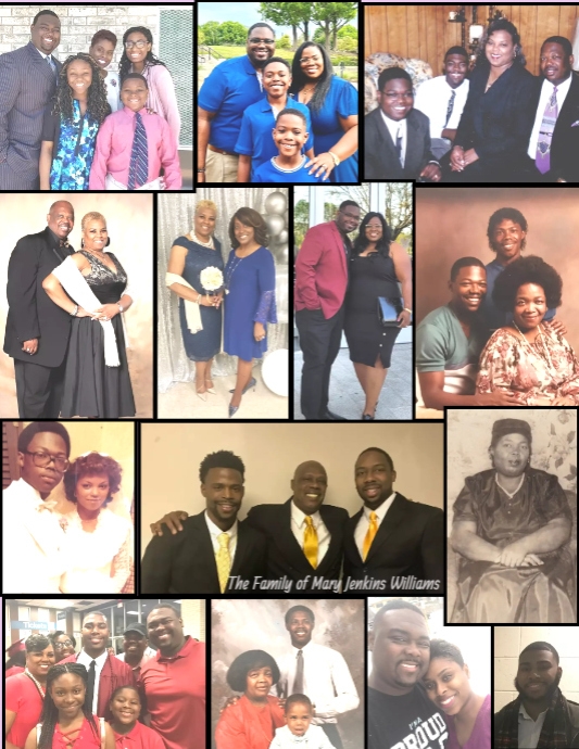 Copy of JENKINS RILEY SOUVENIR BOOK MARY JENKINS FAMILY 2 | PosterMyWall