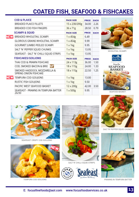 PAGE 13 - BATTERED FISH | PosterMyWall