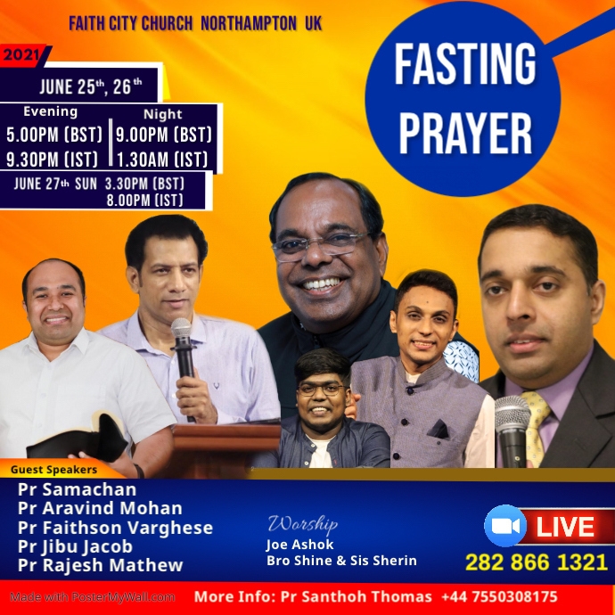 Copy of FASTING FLYER | PosterMyWall