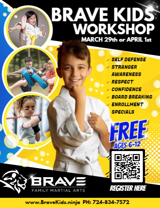 BRAVE Workshop | PosterMyWall