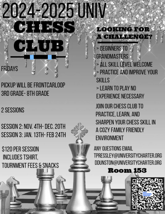 Chess Club | PosterMyWall