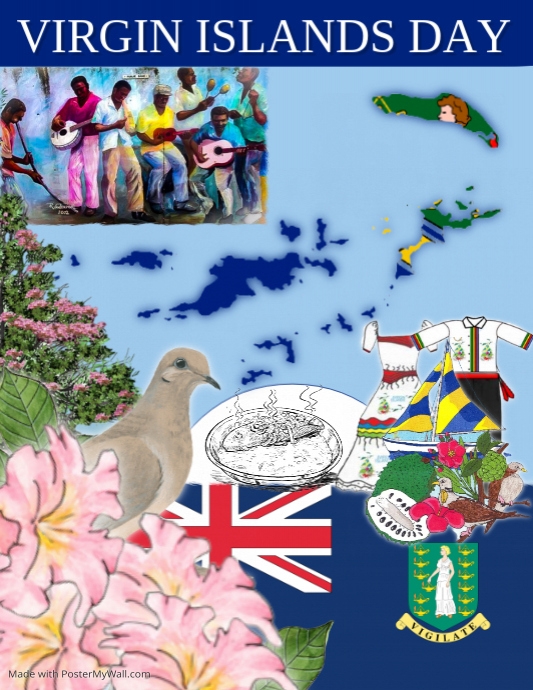 Copy of Virgin Islands Day BK Cover | PosterMyWall