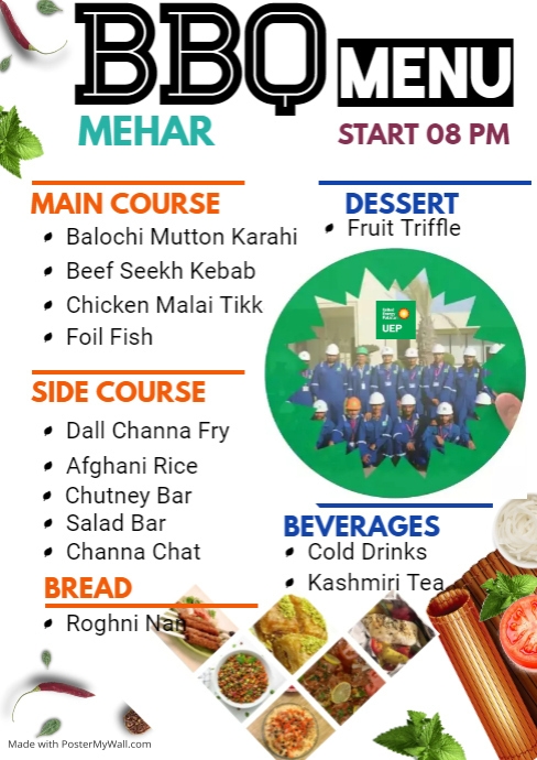 Copy of barbeque poster | PosterMyWall