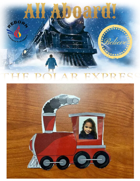 The Polar Express Christmas Party Event Flyer | PosterMyWall