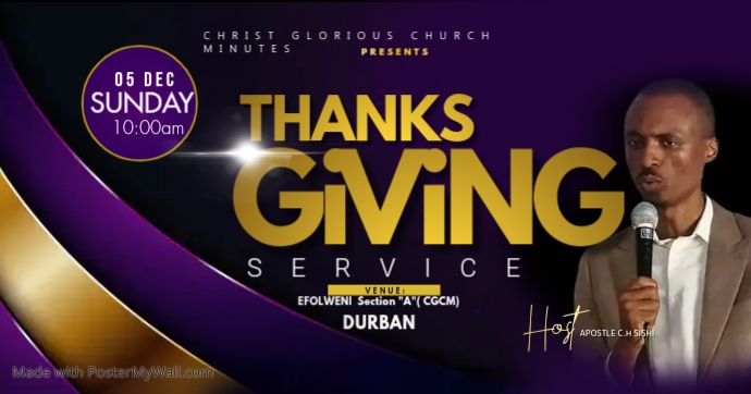 Copy of Copy of Dominion hour flyer | PosterMyWall