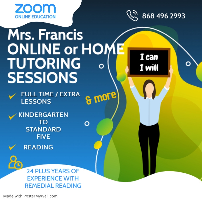 Copy of Copy of Zoom Online Classes Social Media Post | PosterMyWall