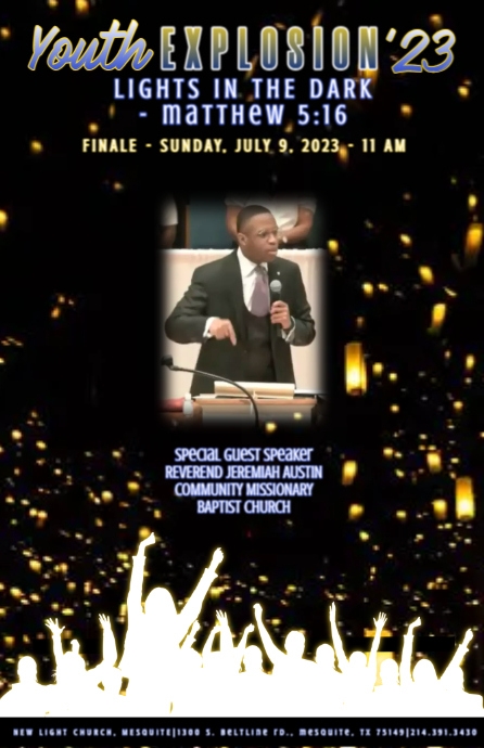 YOUTH EXPLOSION SUN PROGRAM COVER (1) | PosterMyWall