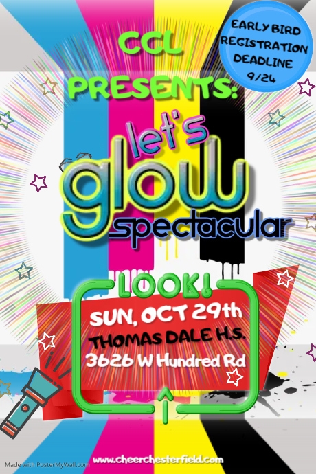 Let's Glow Spectacular | PosterMyWall