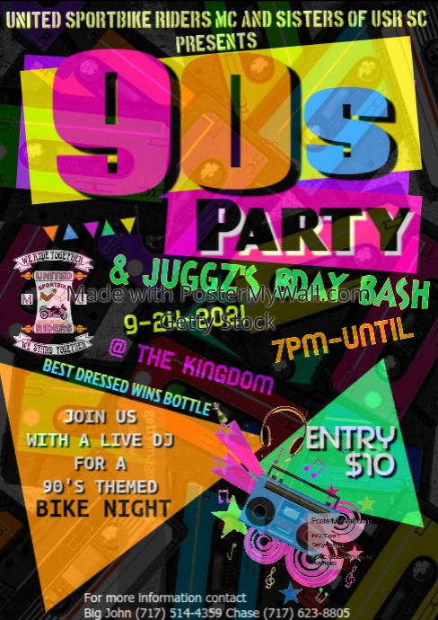 Copy of 90s Party Oldschool Retro Event 90er | PosterMyWall