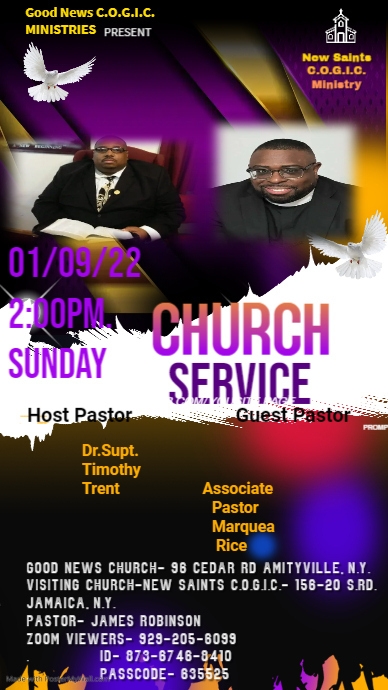 Copy of Church Flyer Template | PosterMyWall