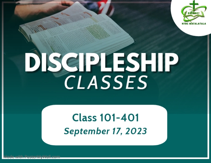 Discipleship classes | PosterMyWall