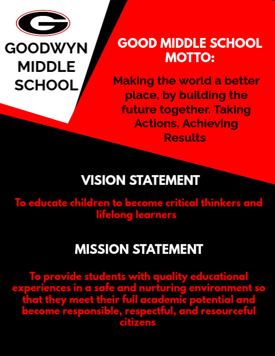 vision,mission and objective flyer template | PosterMyWall