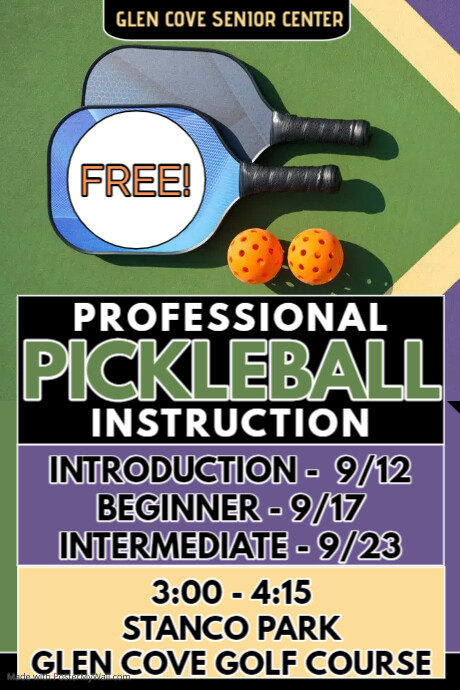 Pickleball Tournament Poster | PosterMyWall