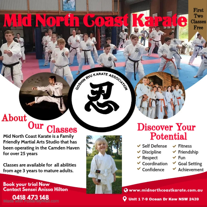 Kids Karate Class | PosterMyWall