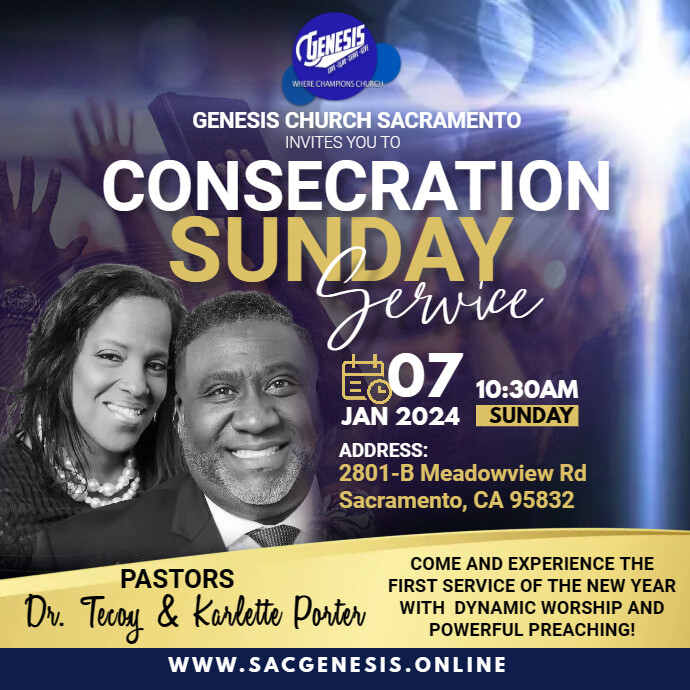 Consecration Sunday-2024 | PosterMyWall