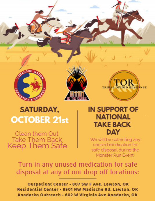 Yellow National Aboriginal Day Event Flyer | PosterMyWall