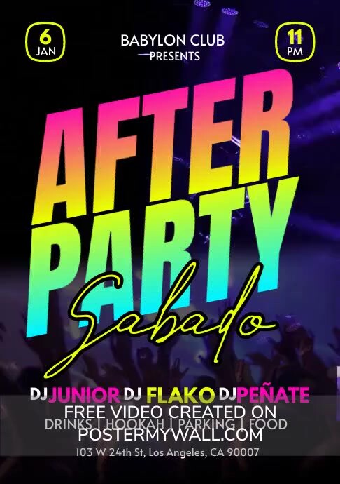 DJ Promotion Online Video | PosterMyWall