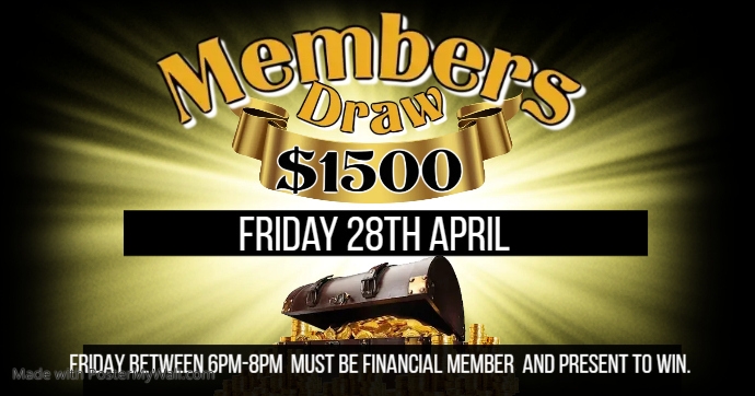 Copy of Members Draw (1) | PosterMyWall