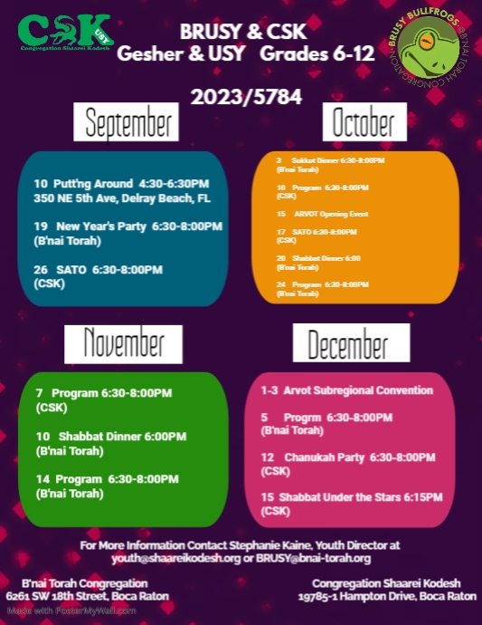 Upcoming Events | PosterMyWall