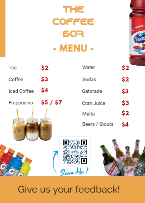 Restaurant Menu (6)7 | PosterMyWall