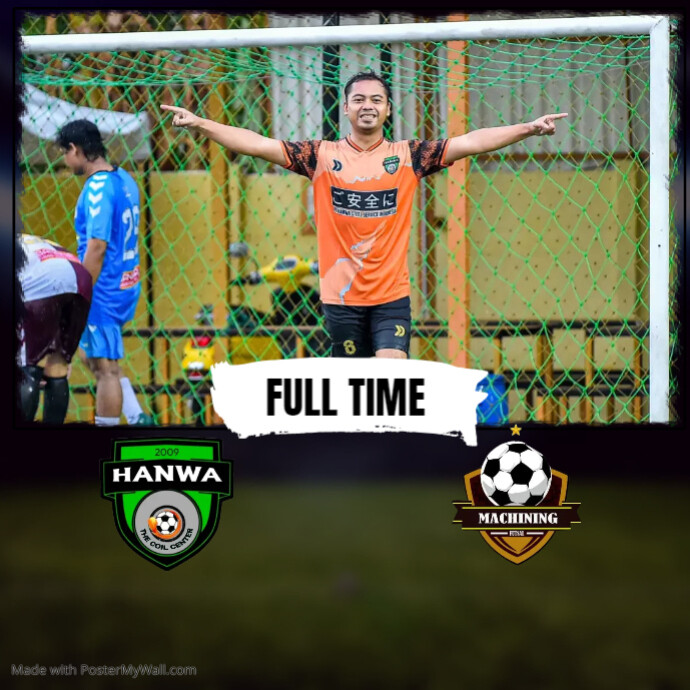 full time match template | PosterMyWall