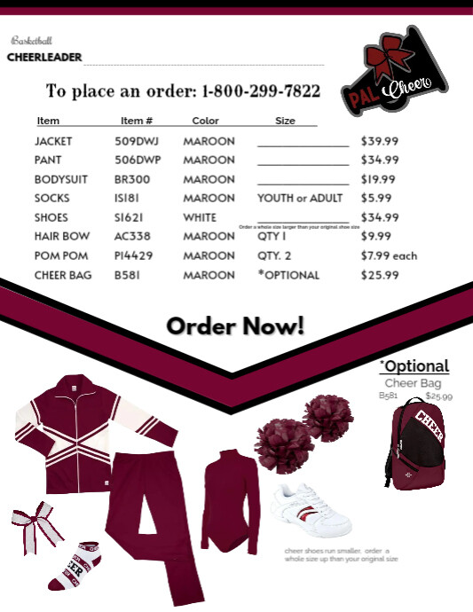 Copy of Copy of Cheerleading (1) | PosterMyWall