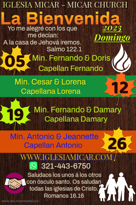 November Events Poster | PosterMyWall