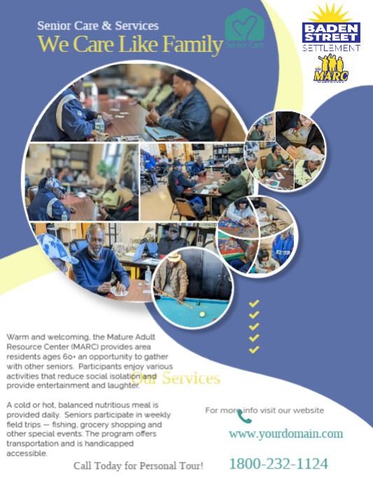 Senior Care & Services Skilled Nursing | PosterMyWall