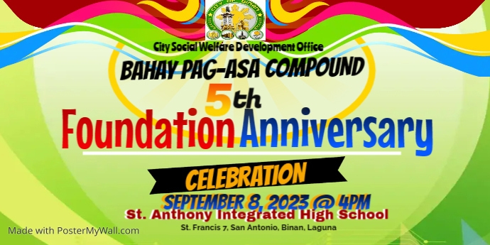 Foundation Anniversary | PosterMyWall